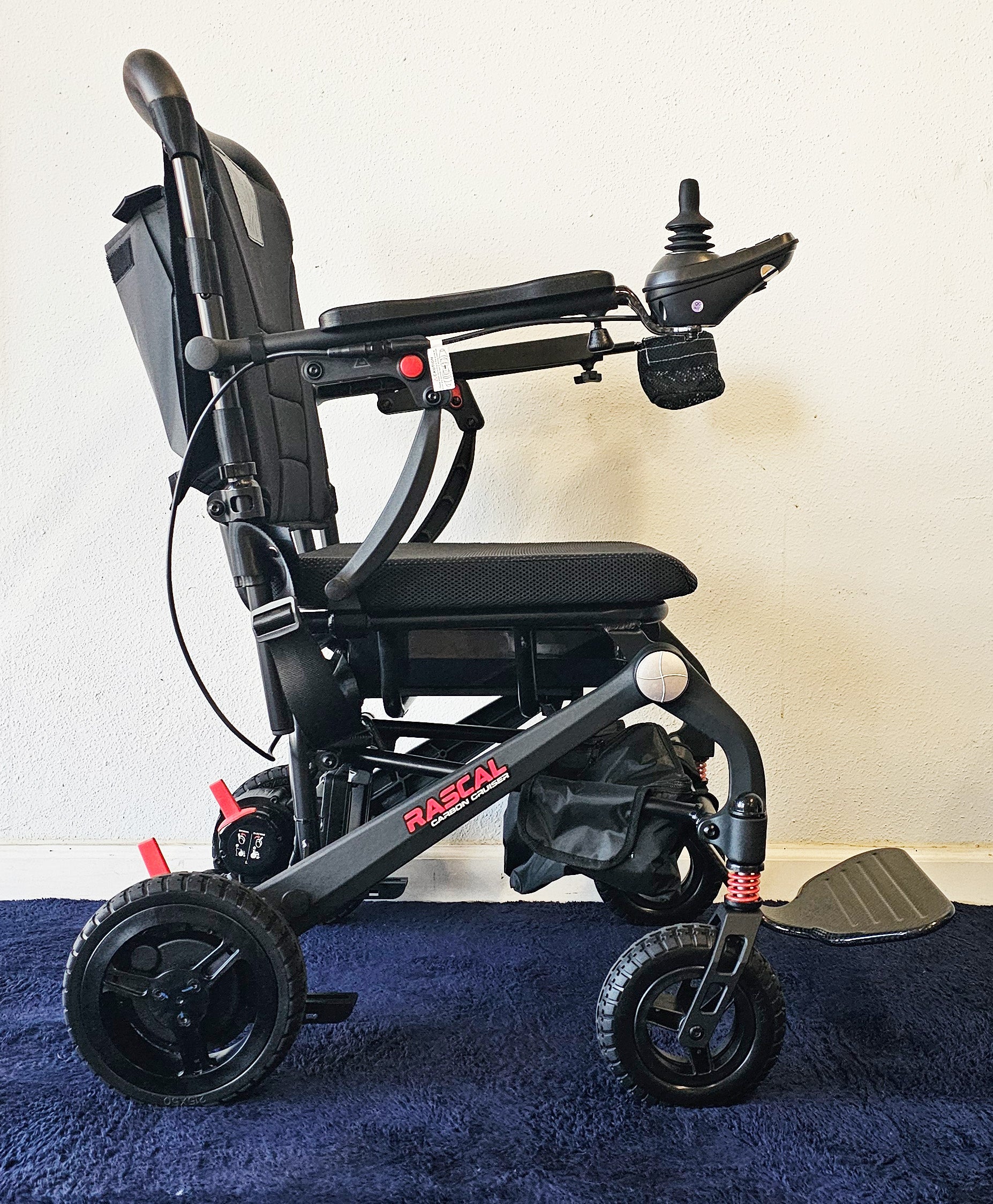 Rascal Carbon Cruiser Folding Electric Wheelchair - Open Box ...