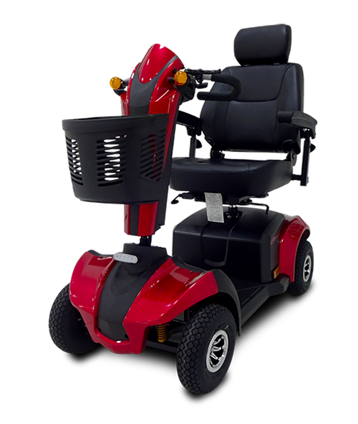 EV Rider Transport 4AF 4 Wheel Automatic Folding Mobility Scooter ...